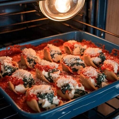 Decadent Cottage Cheese Stuffed Shells - Mr. Recipes
