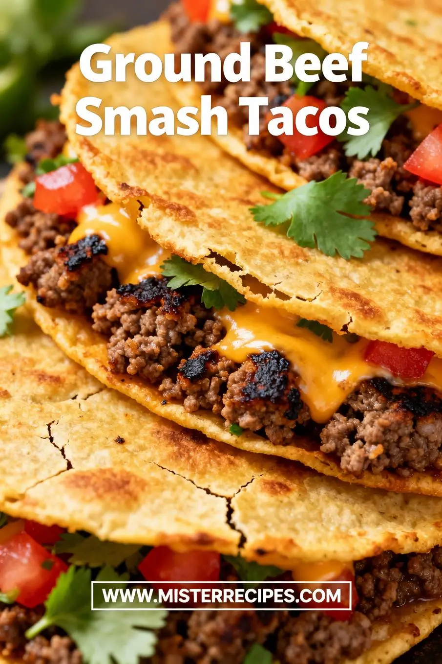 Ground Beef Smash Tacos Recipe - Crispy & Quick Dinner in 30 Minutes ...