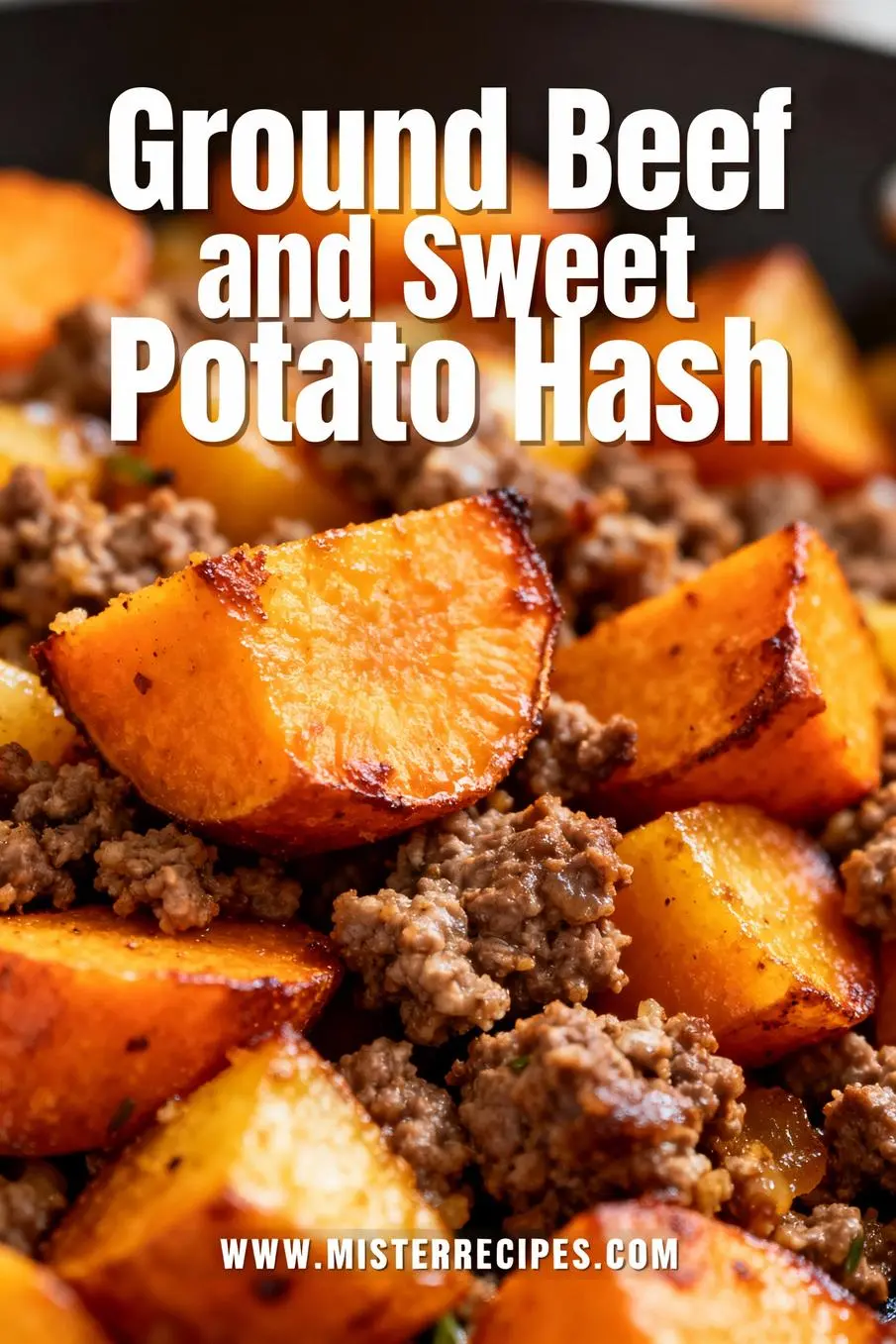 You'll Love This Easy Ground Beef and Sweet Potato Hash Recipe Ready in ...