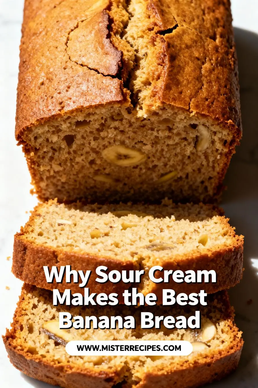 The Secret to Killer Banana Bread: Hint, it’s Sour Cream! - Mr. Recipes