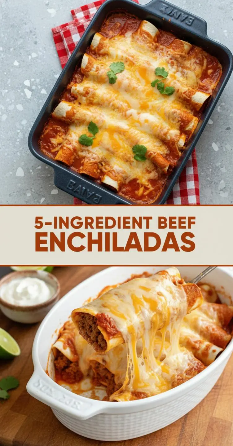 5-Ingredient Beef Enchiladas: Your Easy Weeknight Family Favorite! - Mr ...