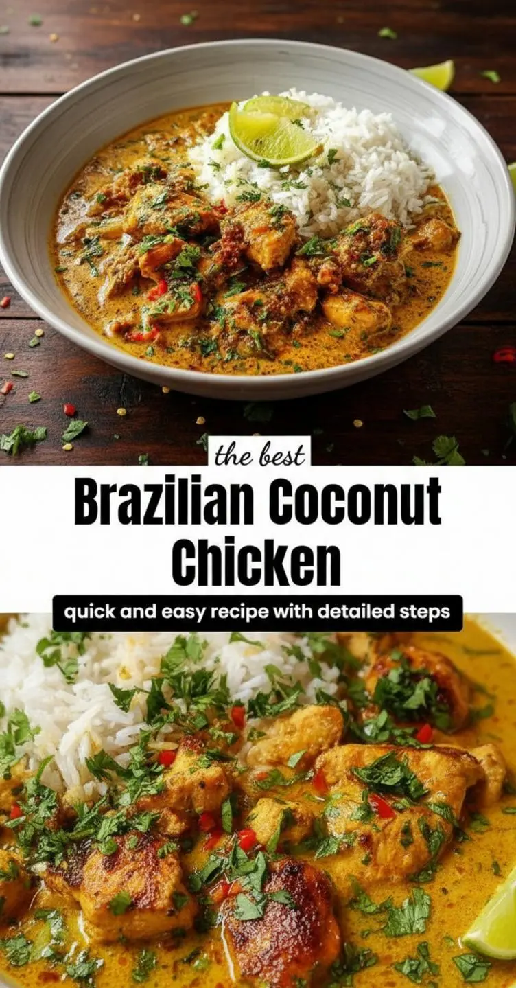 Brazilian Coconut Chicken: Easy Dinner You'll Love! - Mr. Recipes
