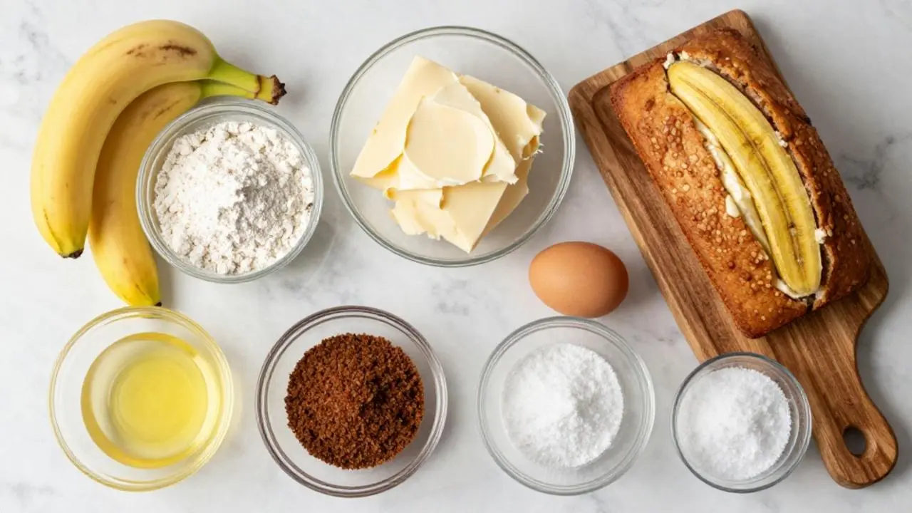 Cheesecake Stuffed Banana Bread Recipe Moister Than Ever - Mr. Recipes