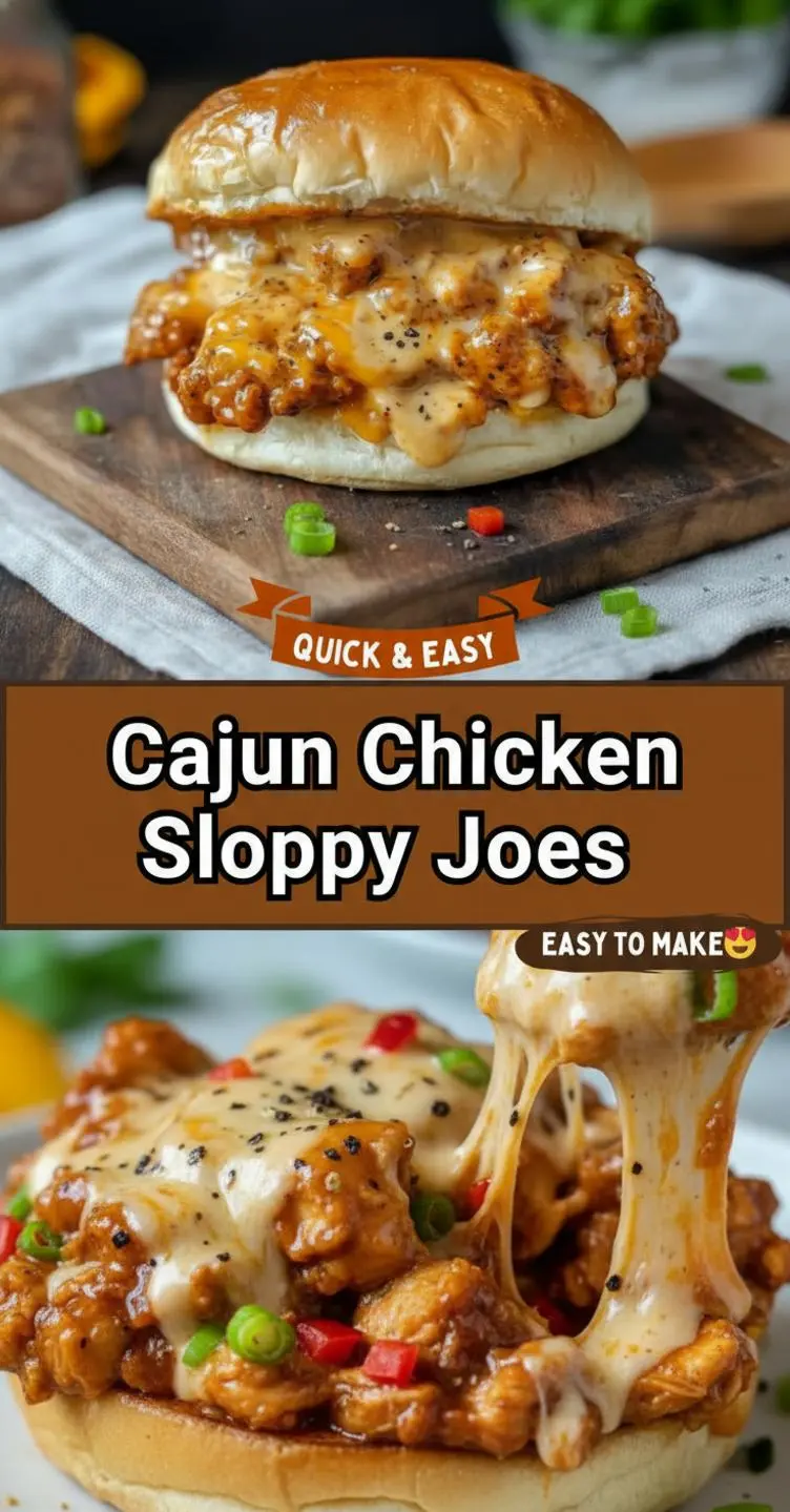 Easy Cajun Chicken Sloppy Joes: Quick Family Dinner! - Mr. Recipes