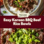 Easy Korean BBQ Beef Rice Bowls | Quick 20-Minute Weeknight Dinner - Mr ...