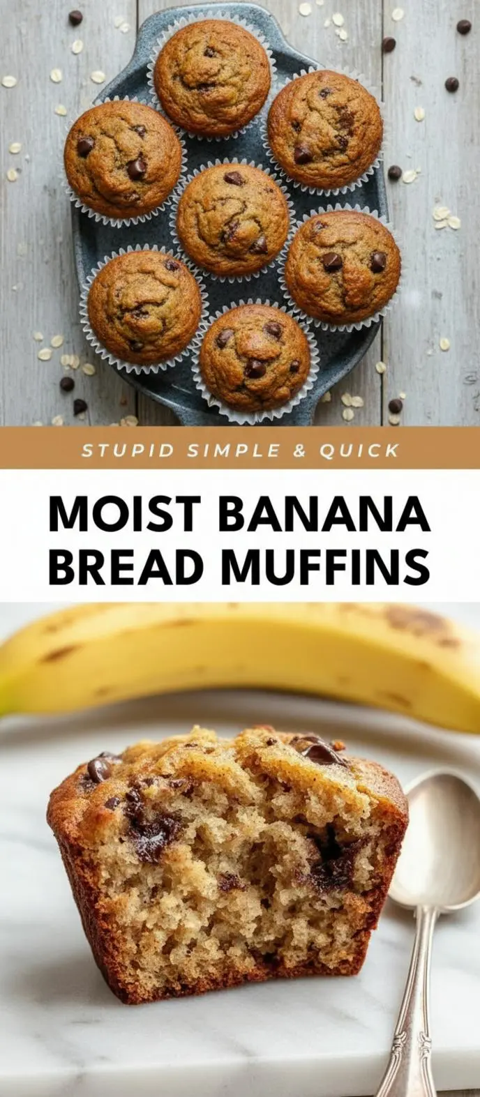 Moist Banana Bread Muffins: Quick, Easy & You'll Love Them! - Mr. Recipes