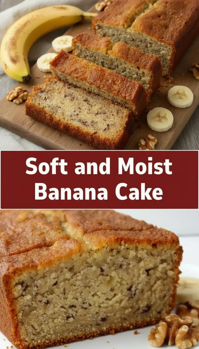 Soft and Moist Banana Cake: The Easiest Recipe You'll Ever Bake - Mr ...