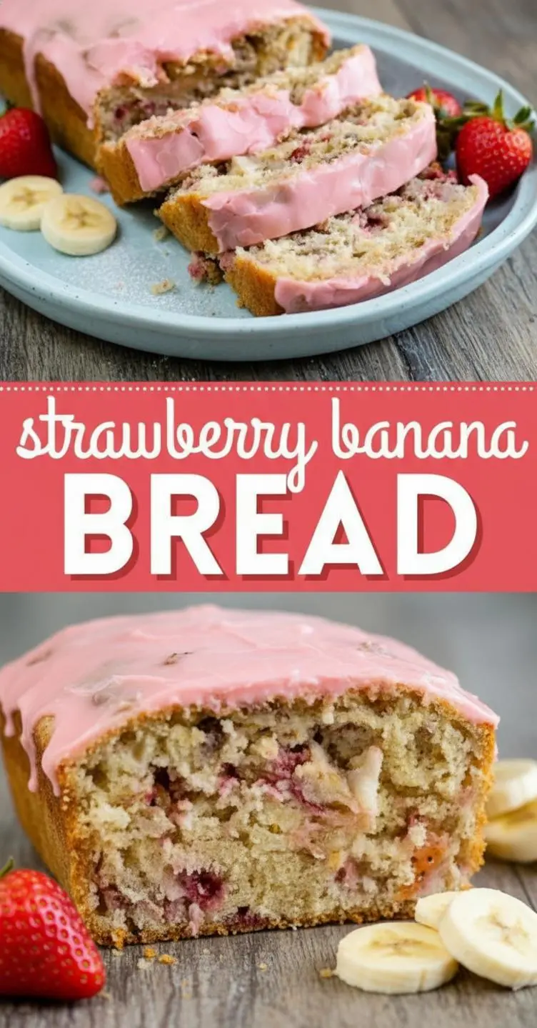 Moist Strawberry Banana Bread: Easy One-Bowl Recipe - Mr. Recipes