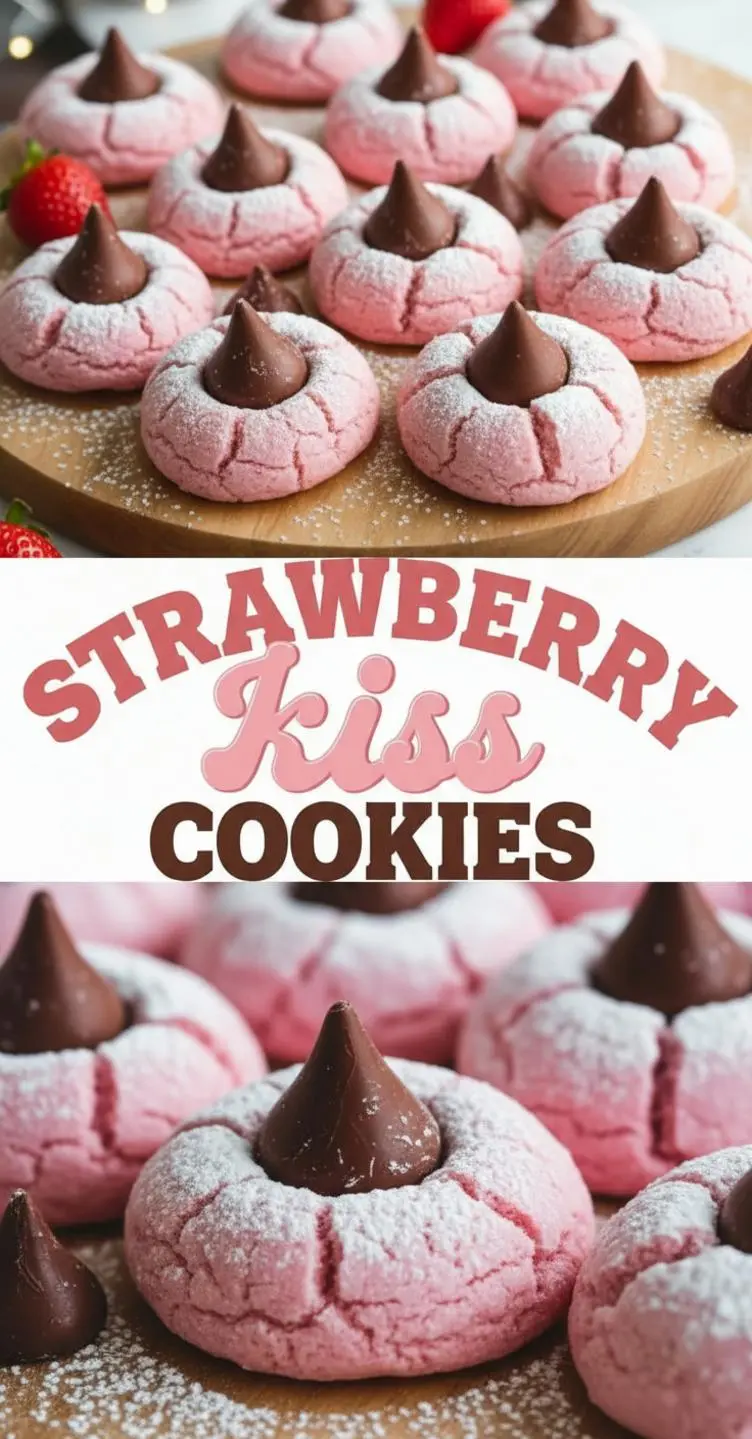 Easy Strawberry Kiss Cookies: Your New Family Favorite Recipe! - Mr ...