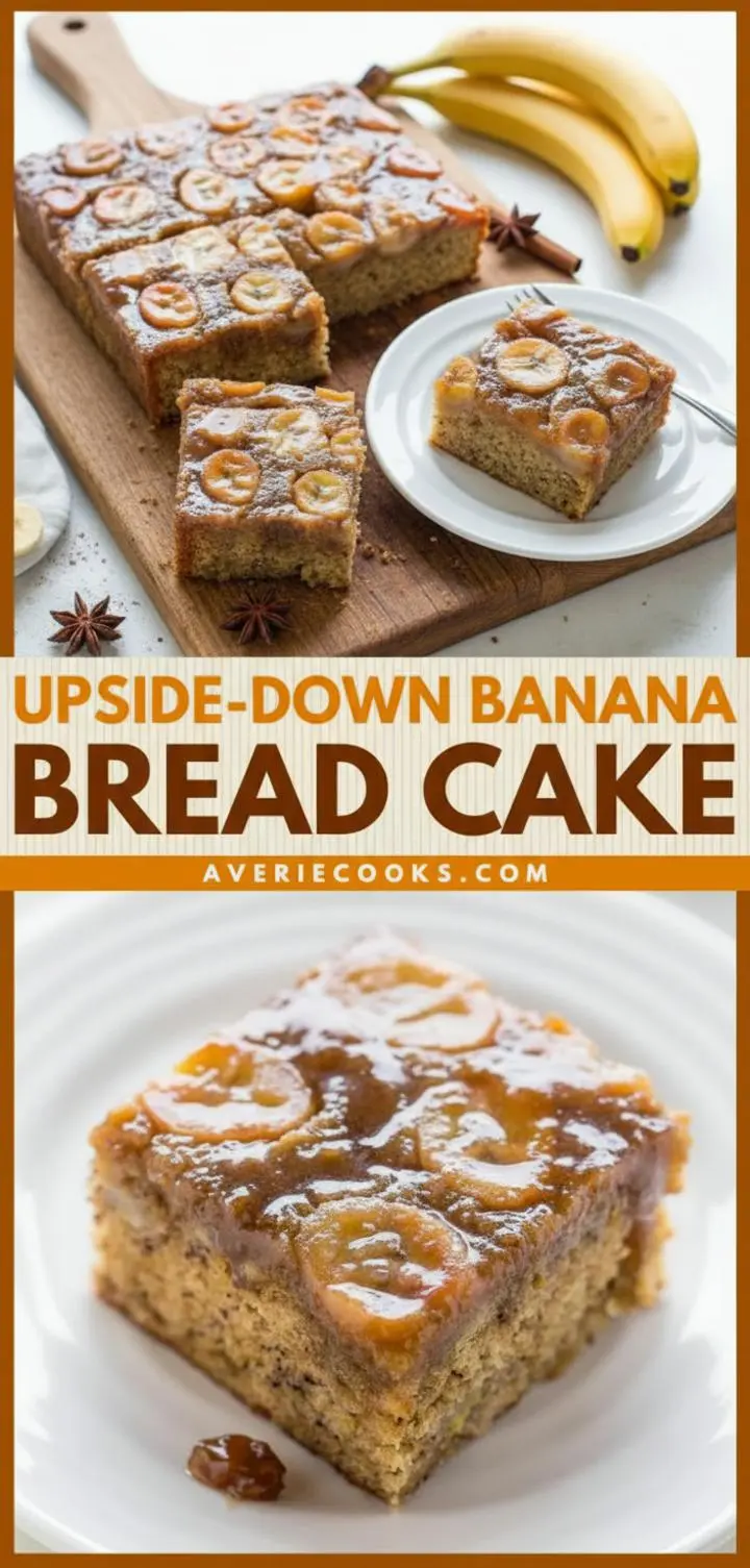 You'll Love This Easy Upside Down Banana Bread Cake! - Mr. Recipes