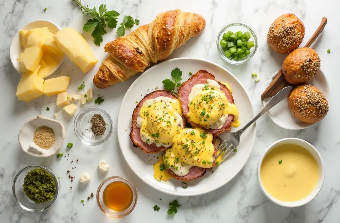 Baked Ham & Cheese Croissants: Crispy & Quick! - Mr. Recipes