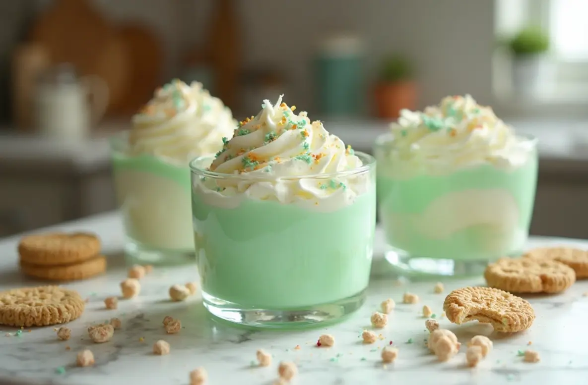 You'll Love These Easy St. Patrick's Day Green Shake Pudding Cups! - Mr ...
