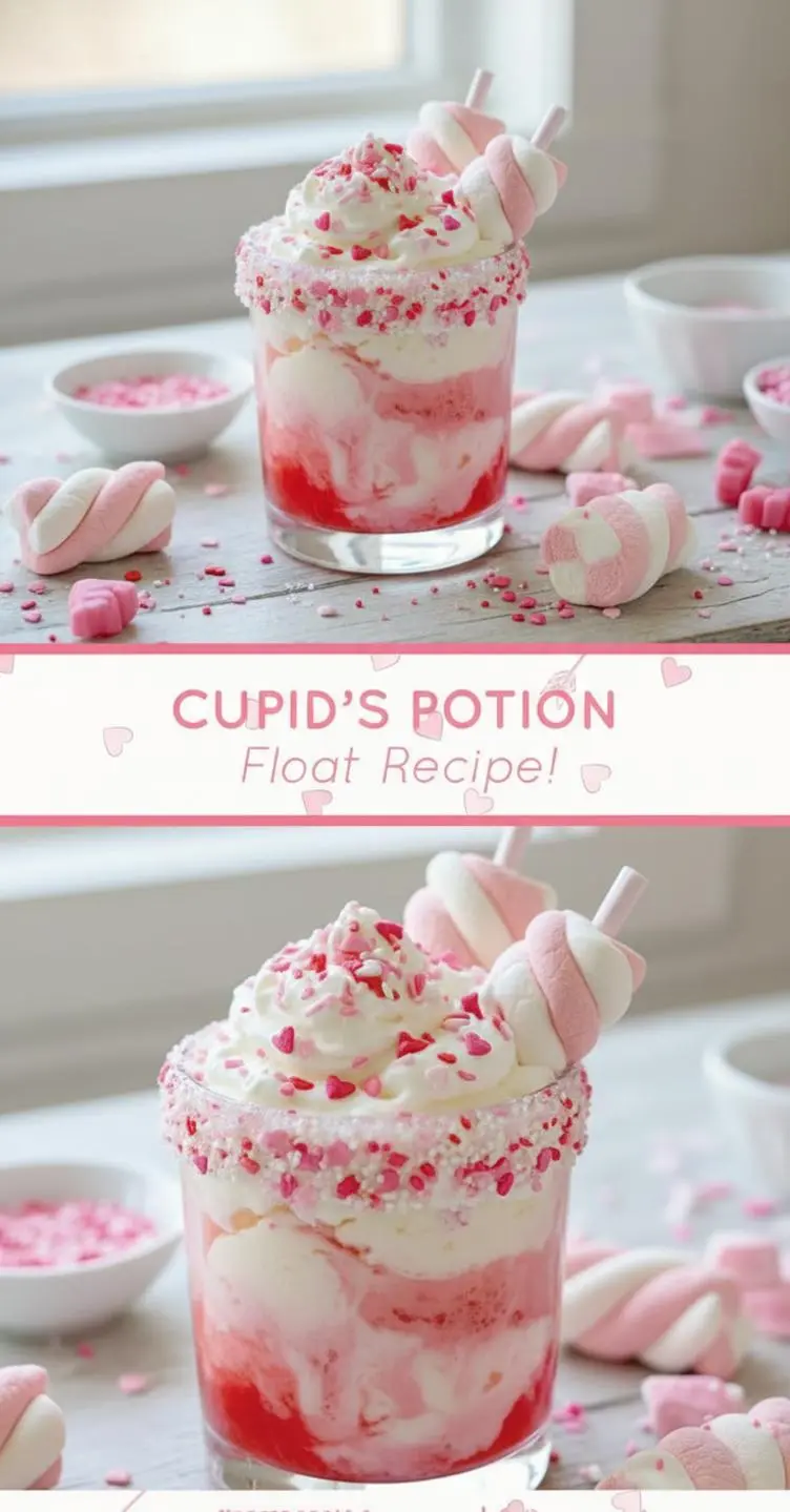 Cupid's Potion Float: Easy Romance in a Glass! - Mr. Recipes